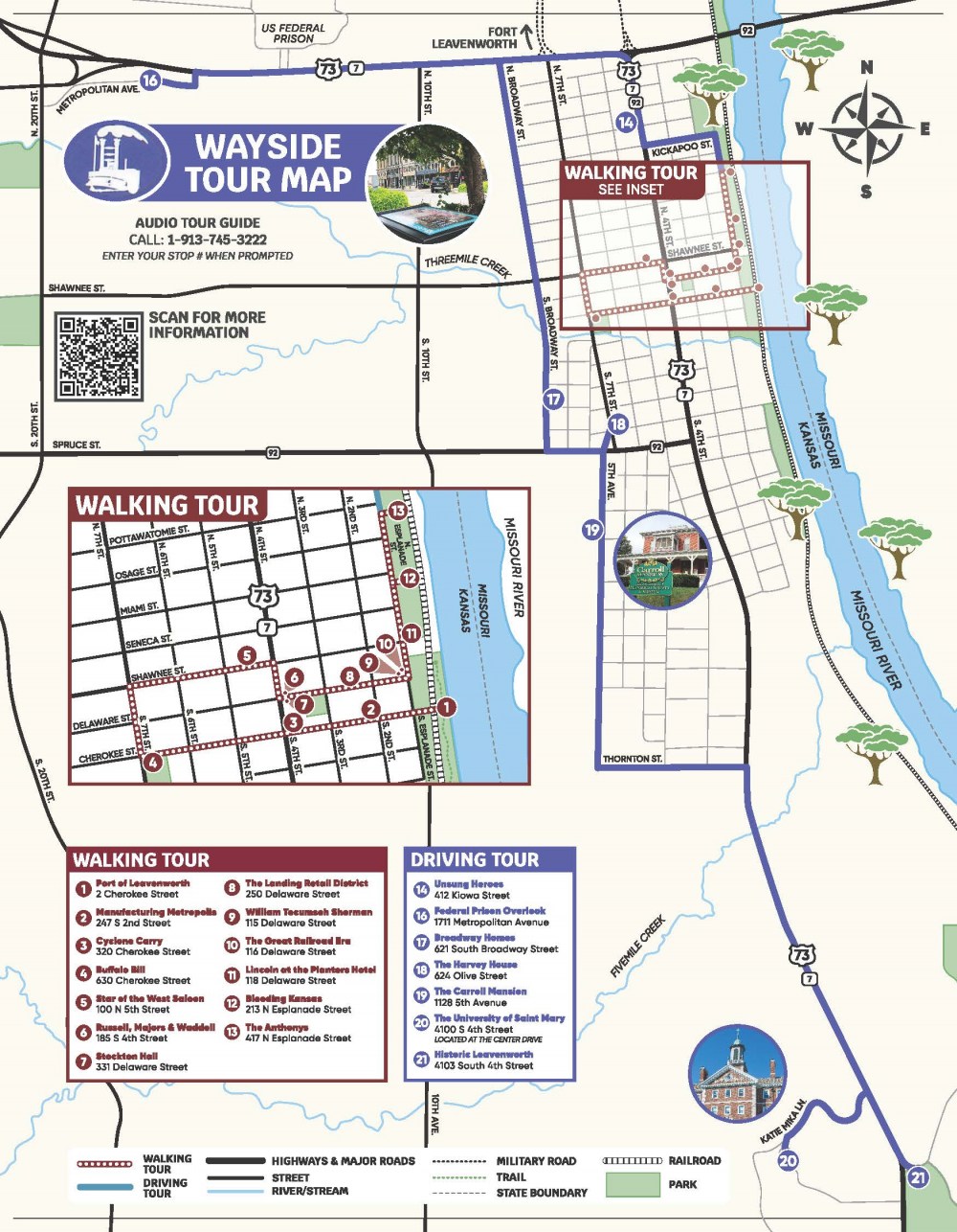 Experience Our Historic Wayside Tour | Leavenworth, Kansas